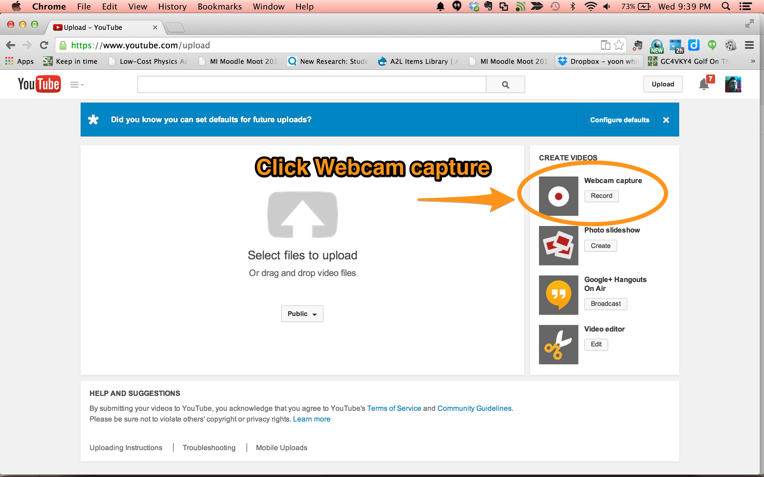 Quickly Record a Lesson – Megan Hayes-Golding
