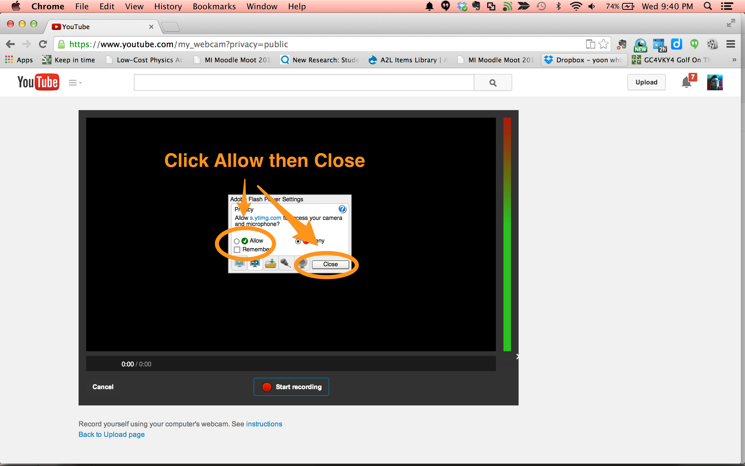 Quickly Record a Lesson – Megan Hayes-Golding